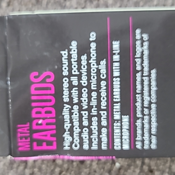 infinitive | Headphones | Infinitive Earbuds With Inline Microphone ...